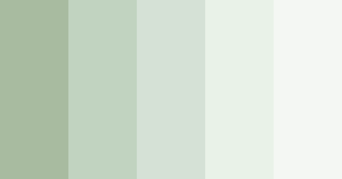 Paleta de colores Whispering Sage