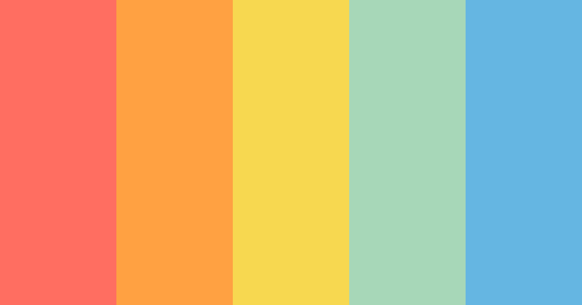 Paleta de colores Vibrant Coral