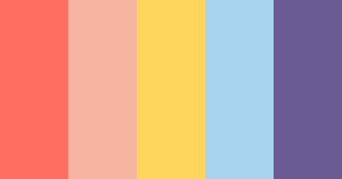 Paleta de colores Whimsical Scribbles