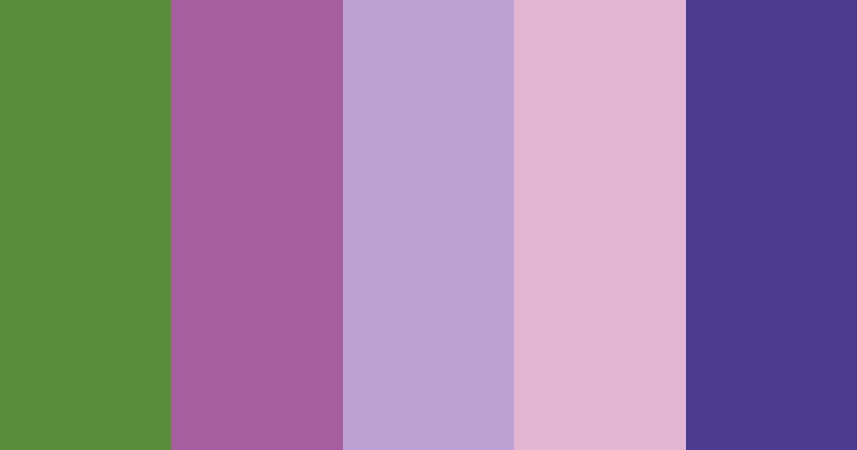 Grape Elegance Color Palette