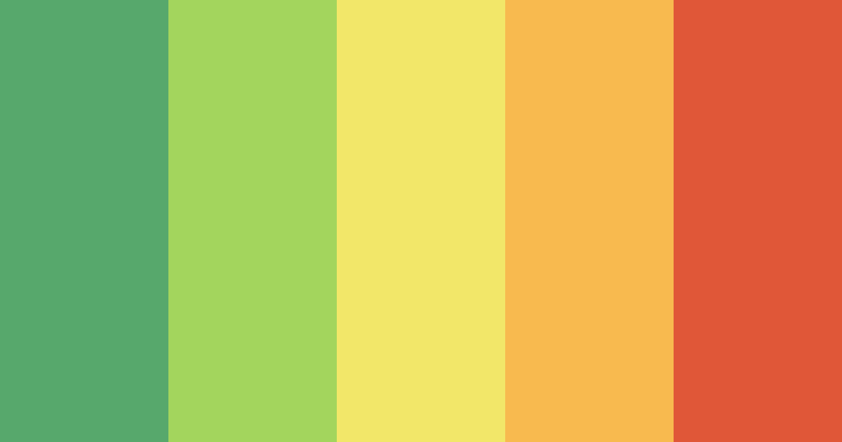 Paleta de colores Garden of Sunsets