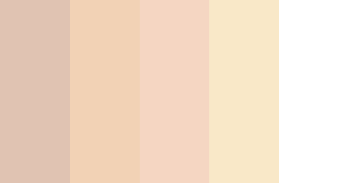 Paleta de colores Light Beige