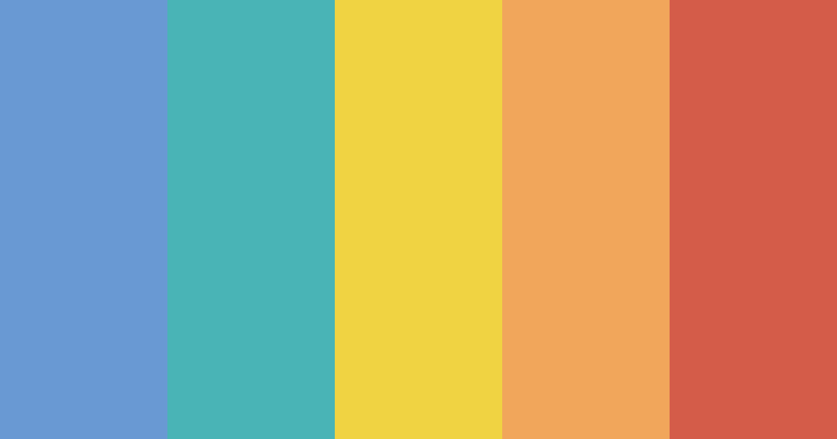 Paleta de colores Shades of Blue