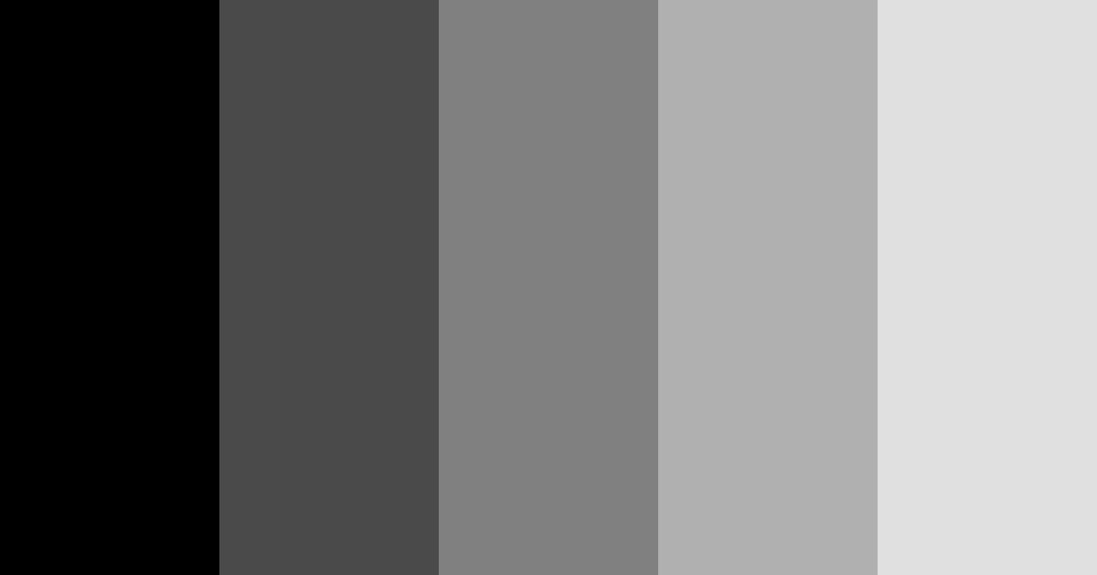 Paleta de colores Shades of Shadow