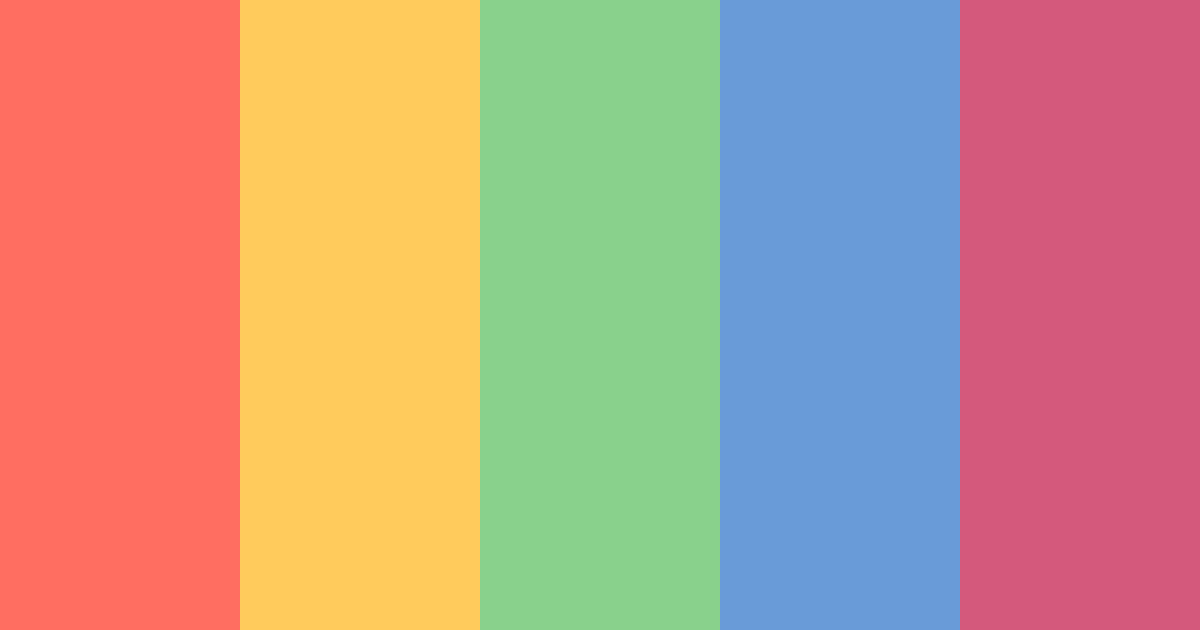 Paleta de colores Vibrant Coral