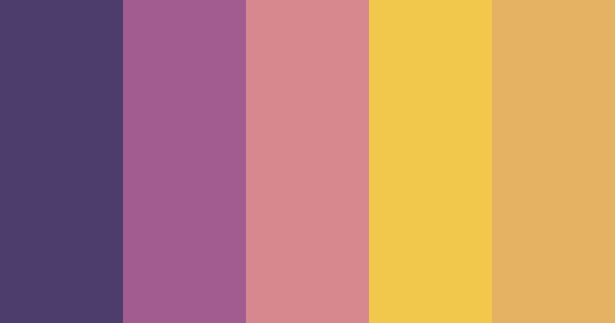 Paleta de colores Noble Triumph