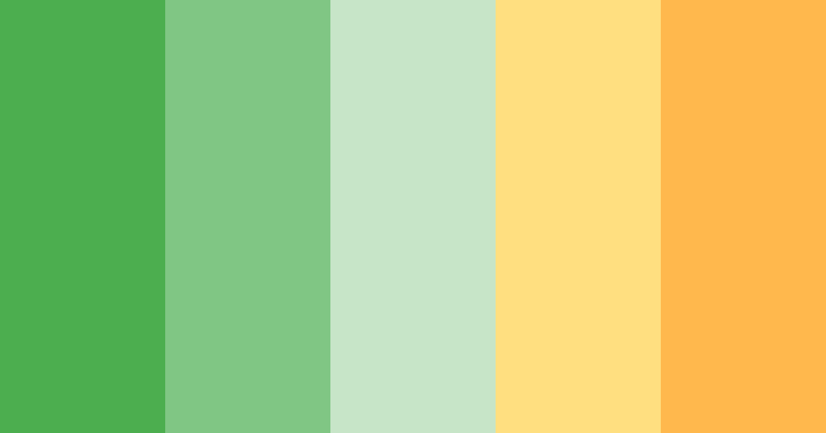 Paleta de colores Green Wealth