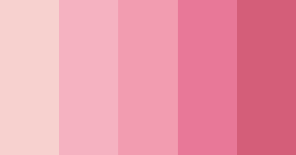 Paleta de colores Strawberry Blossom Whimsy