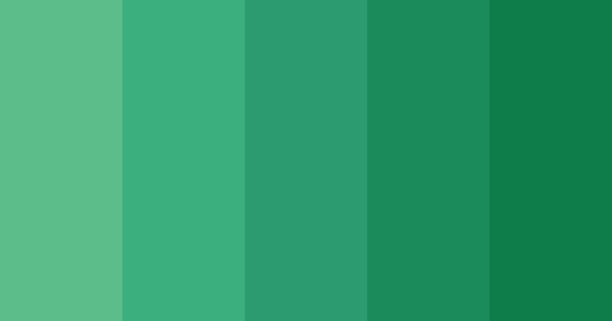 Paleta de colores Emerald Breeze