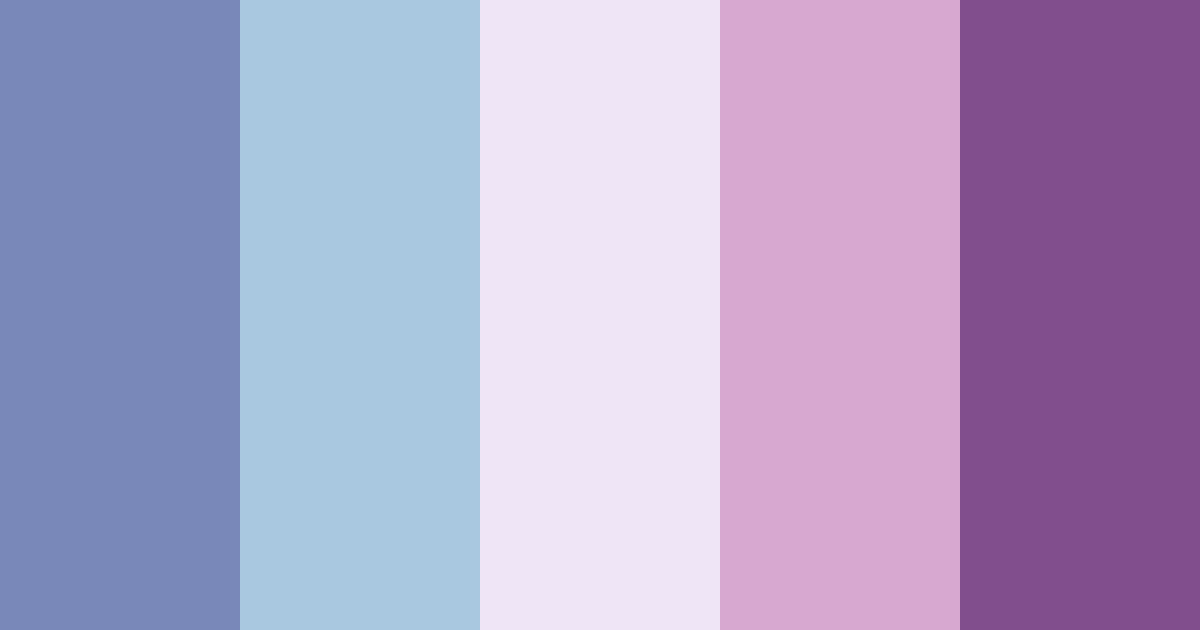 Paleta de colores Purple Twilight
