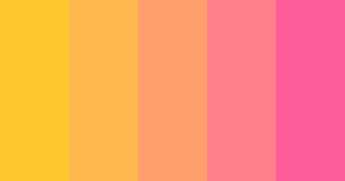 Paleta de colores Golden Sunset