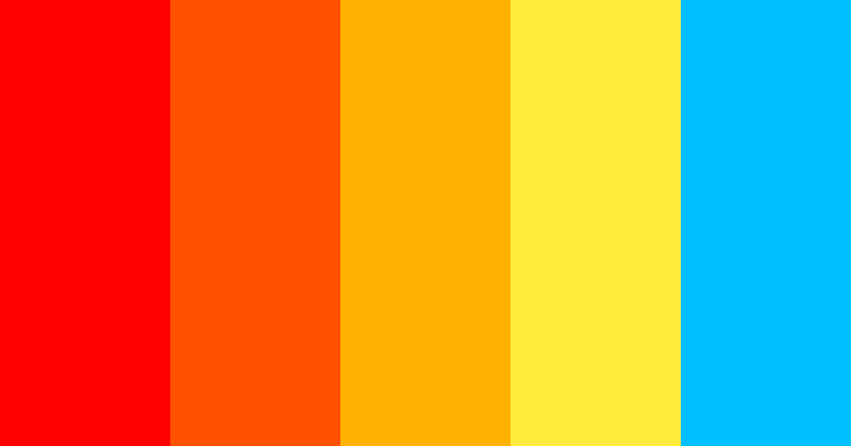 Paleta de colores Vibrant Stream