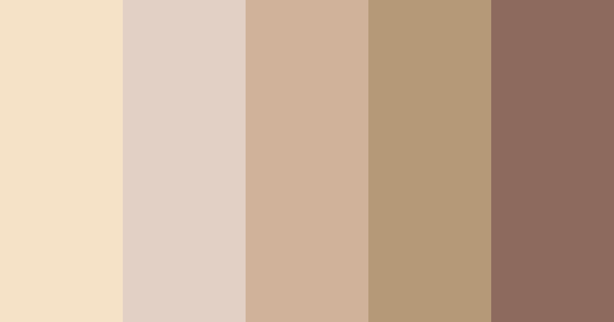 Paleta de colores Beige Elegance