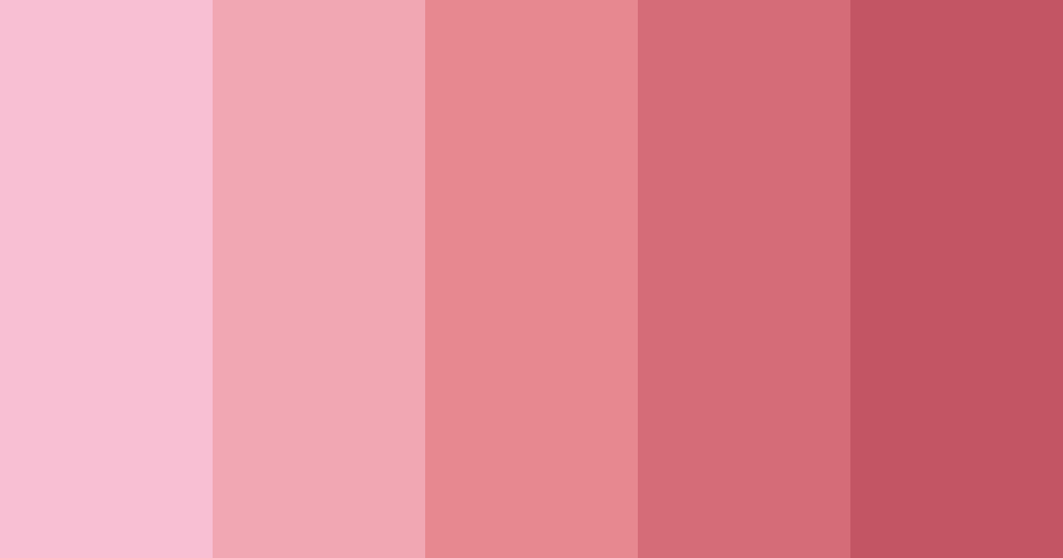 Paleta de colores Blushing Elegance