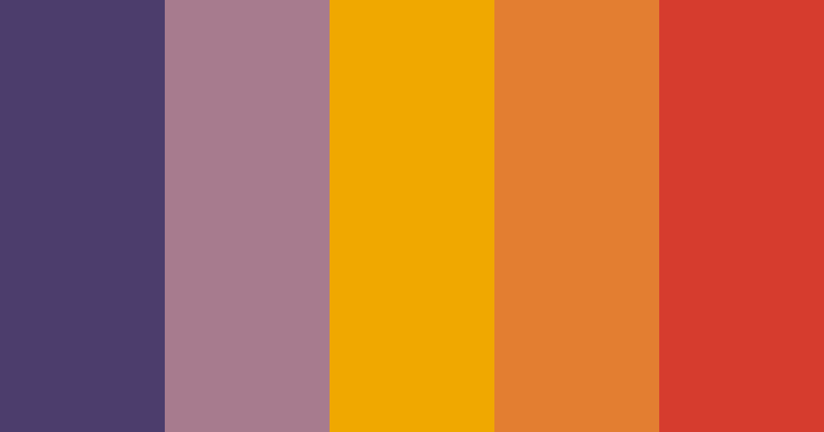 Paleta de colores Eternal Twilight