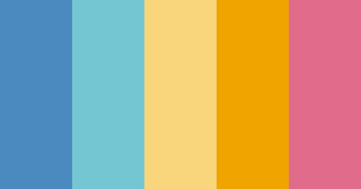 Paleta de colores Blue Lunarity