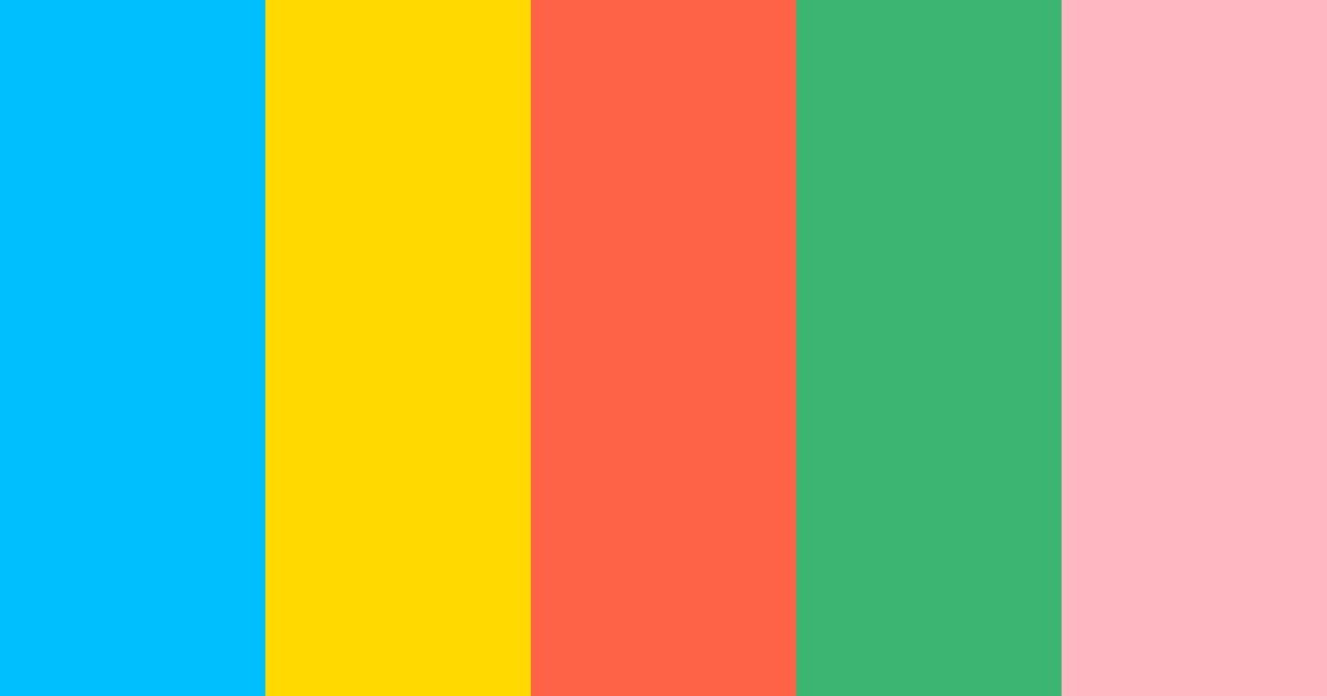 Paleta de colores Tropical Serenity