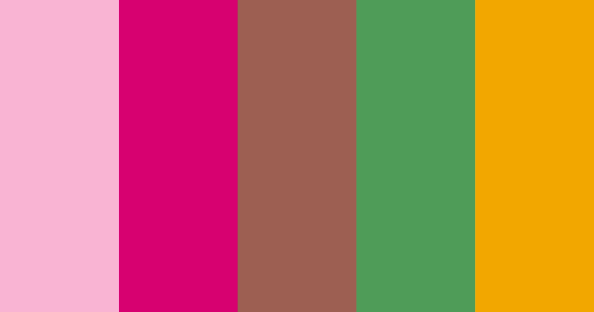 Paleta de colores Vibrant Pink