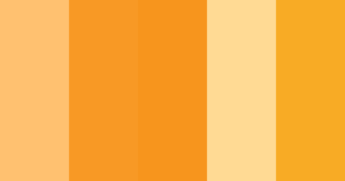 Paleta de colores Autumn Harvest Glow