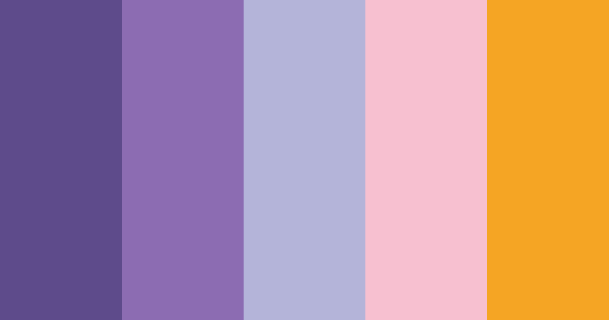 Paleta de colores Purple Dream