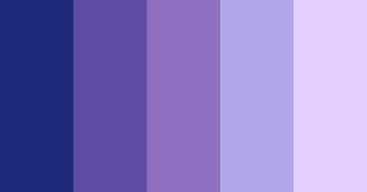Paleta de colores Midnight Blue