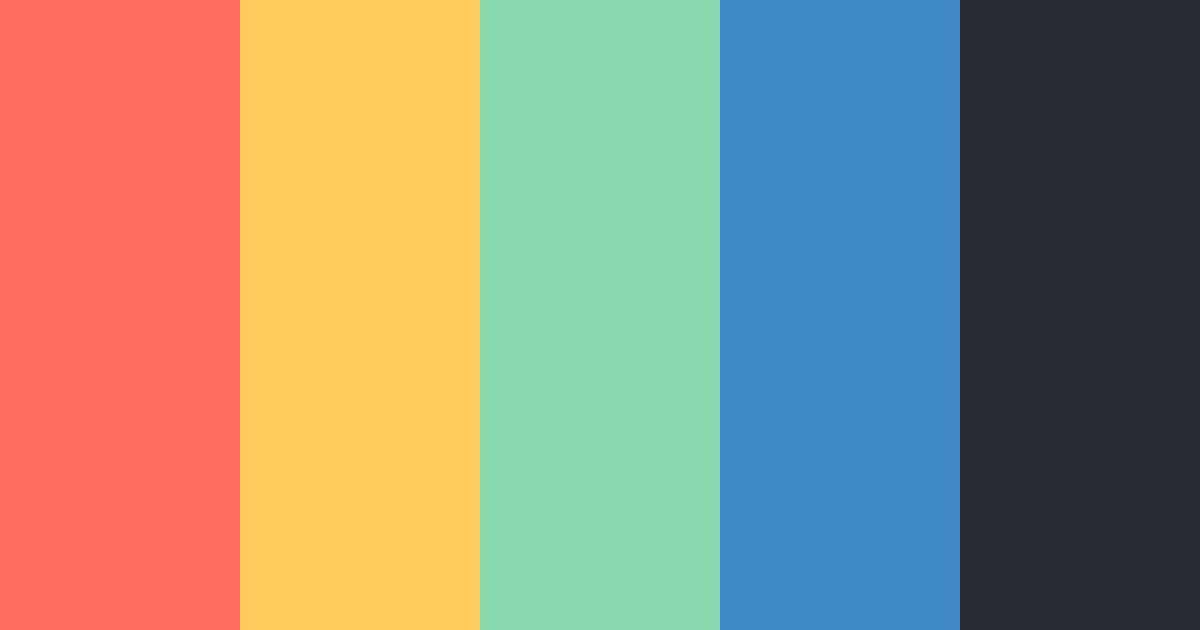 Paleta de colores Mediterranean Sunrise