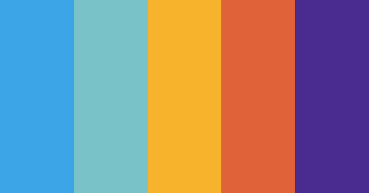 Ski Adventure Color Palette