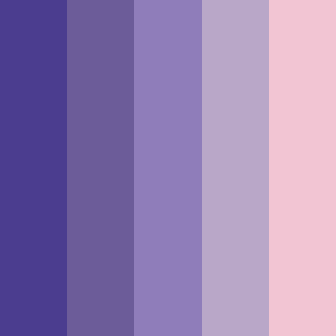 Midwest Emo Vibes Color Palette