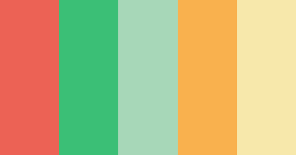 Green Harmony Color Palette