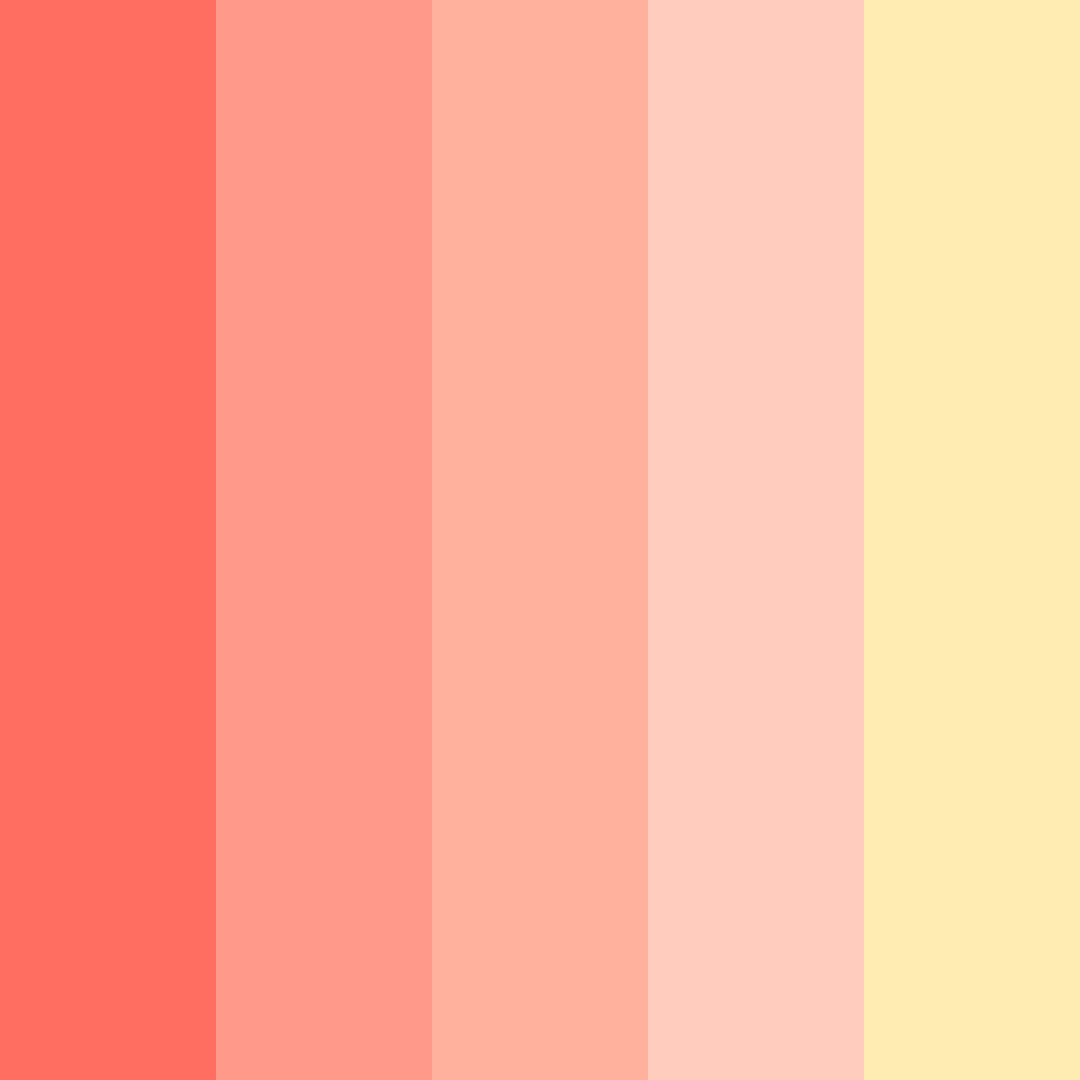 Salmon Bliss Color Palette