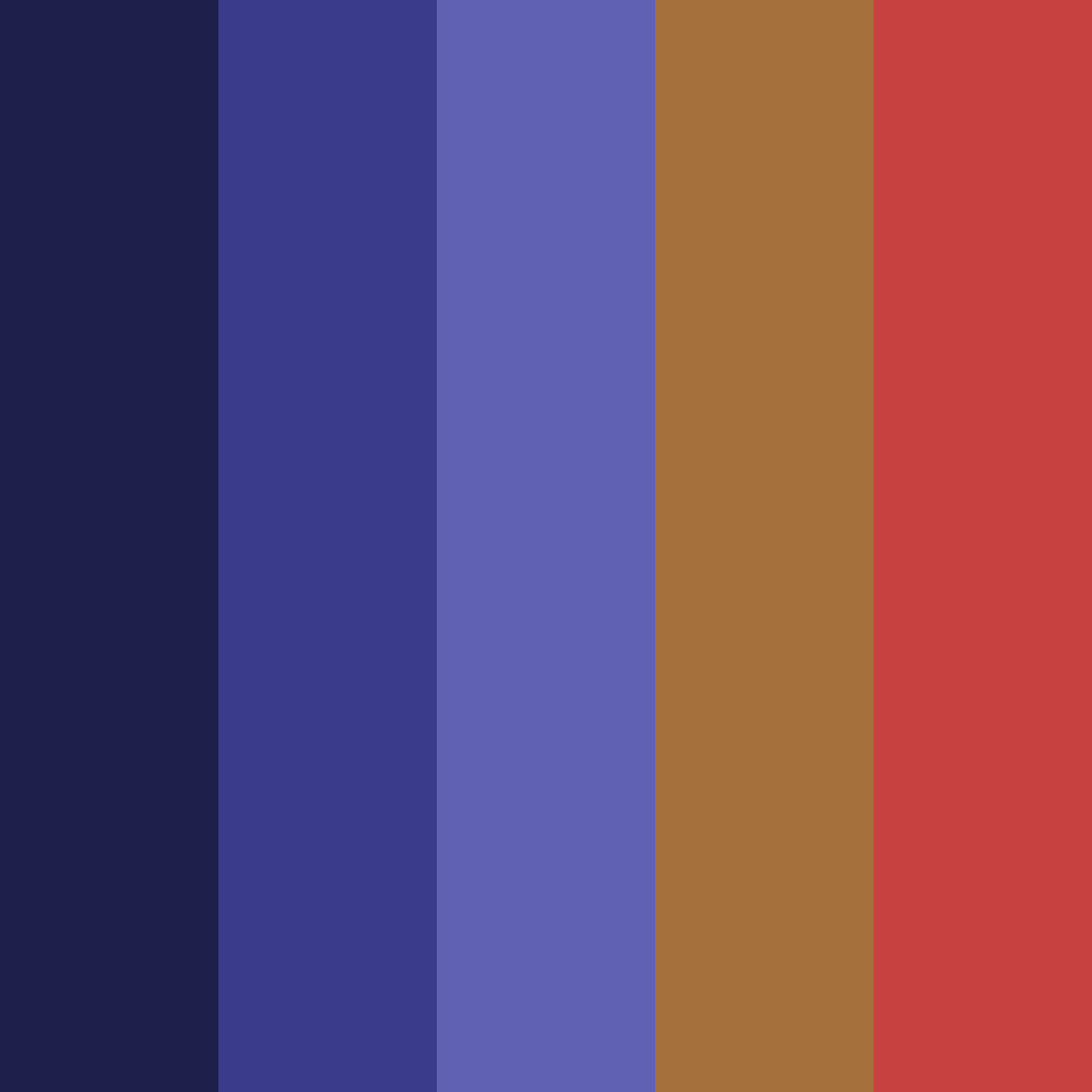 Intense Gaming Color Palette