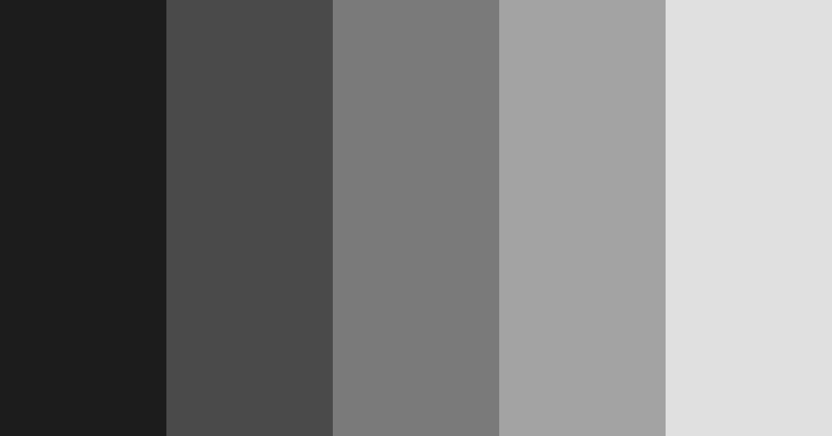 Death Metal Color Palette