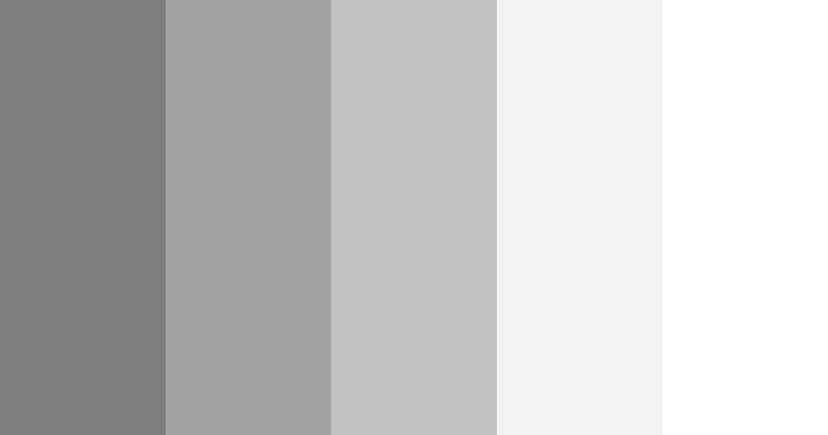 Silver Spectrum Color Palette