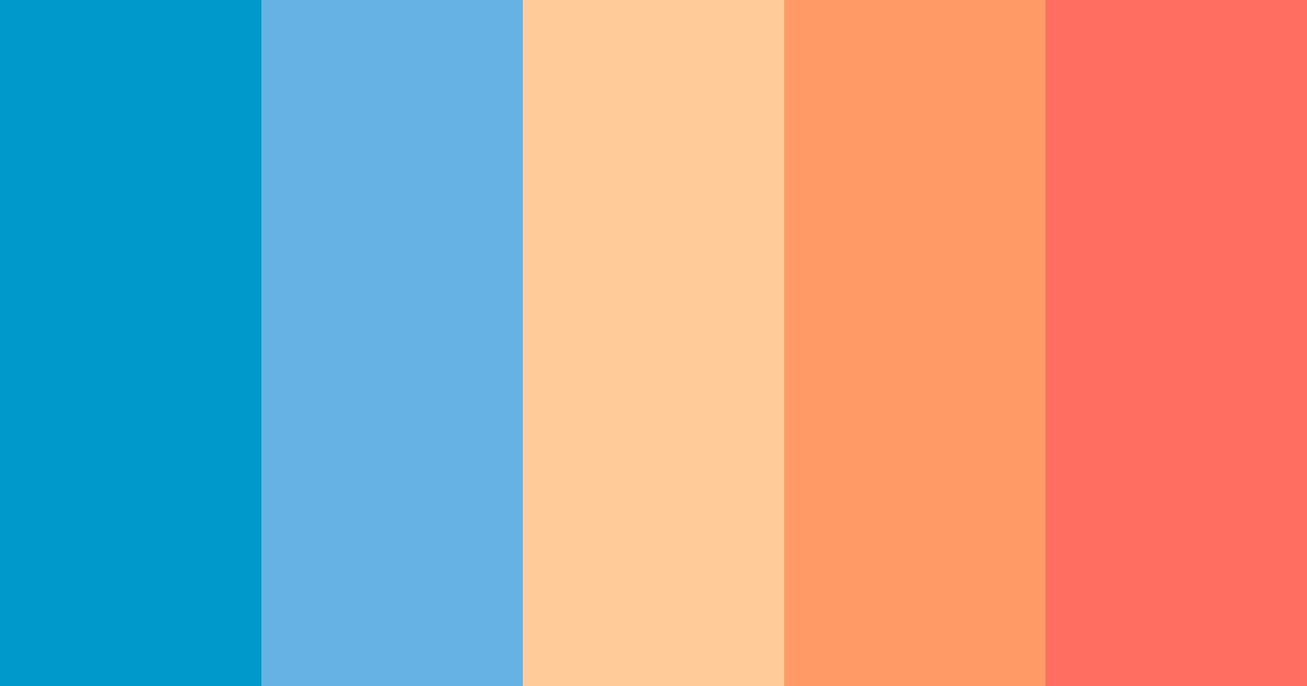 Warm Ocean Color Palette