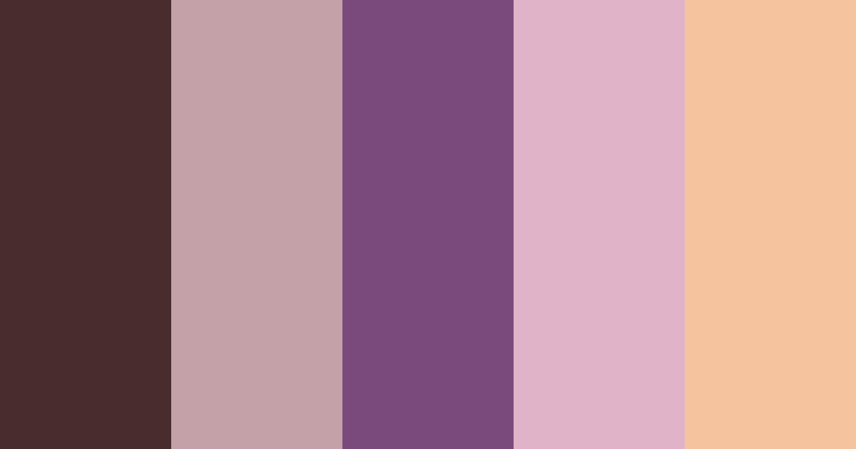 Bojack Horseman Color Palette