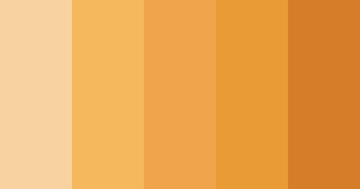 Light Apricot Color Palette