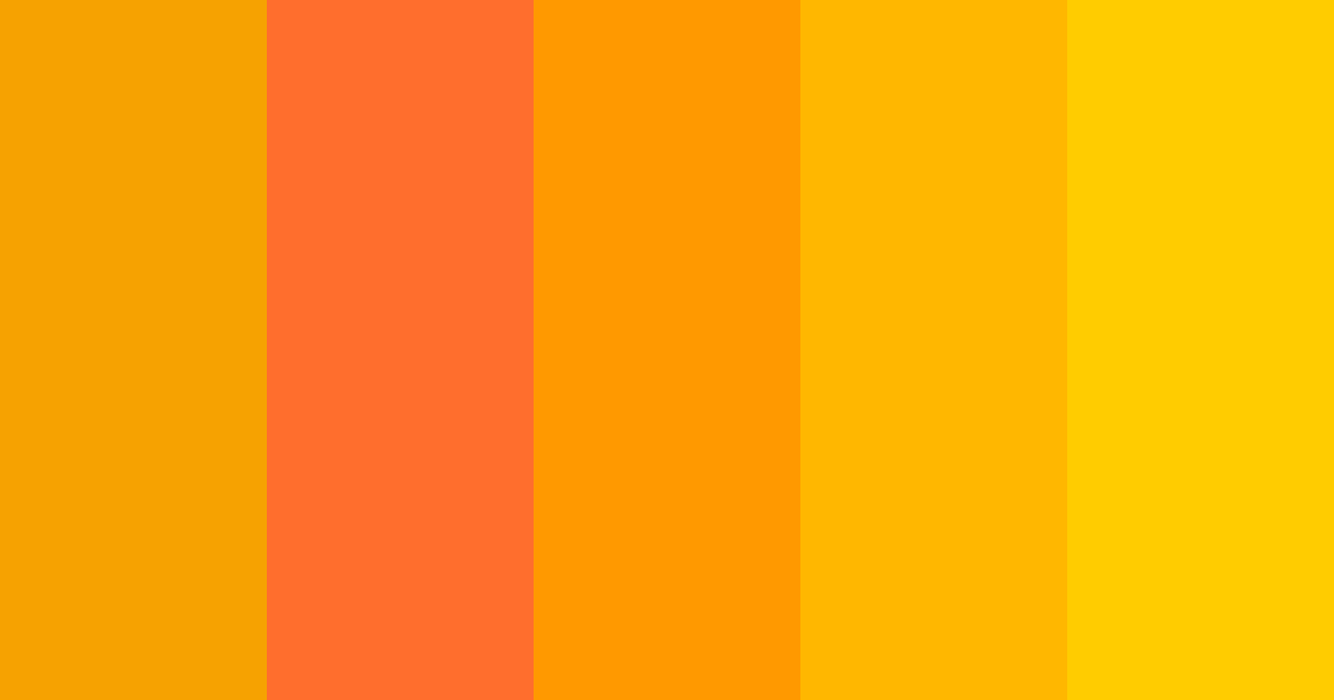 Flower Field Color Palette