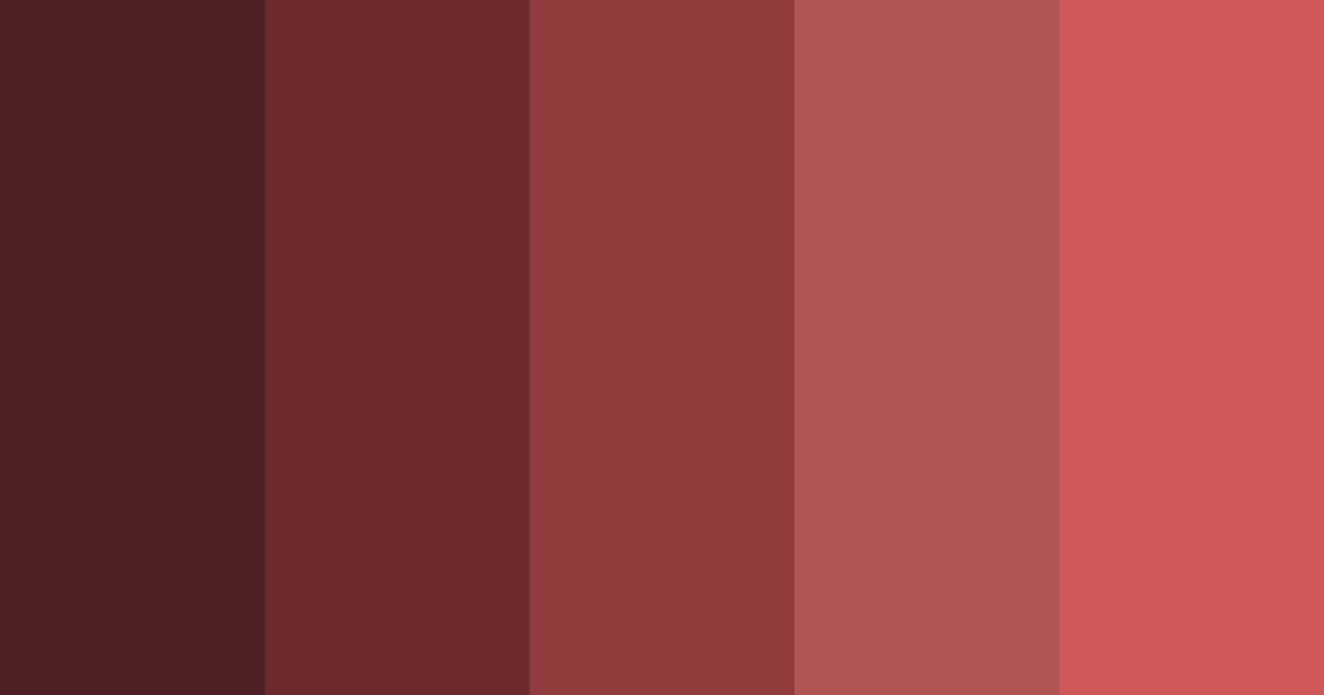 Dark and Blood Color Palette