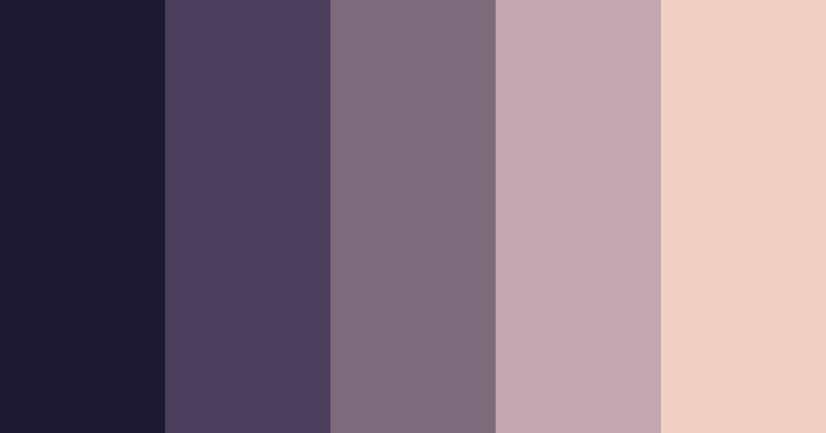 Samiel Midnight Color Palette