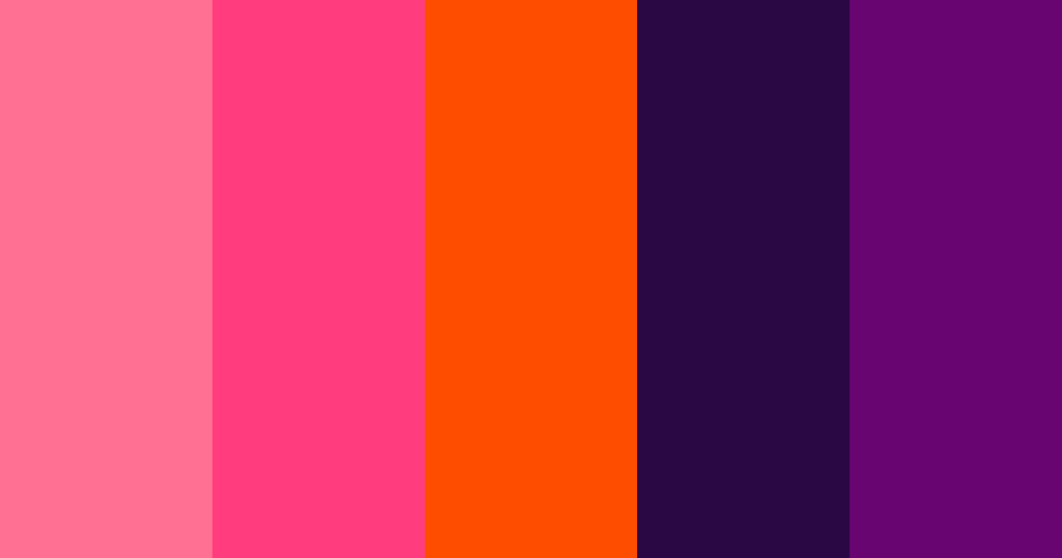 Synthwave Color Palette