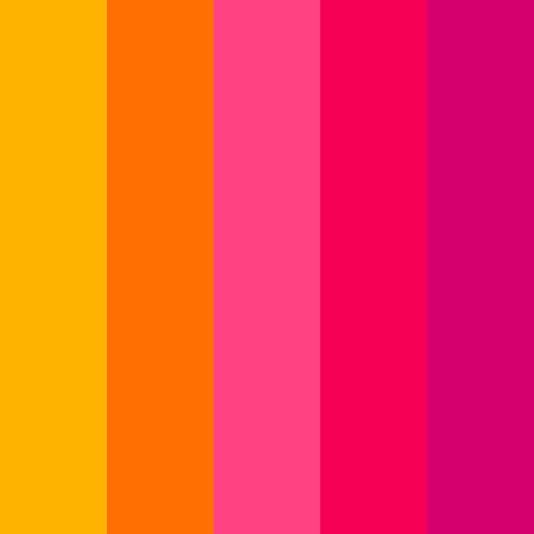 Sunshine Lollipop Rainbow Color Palette