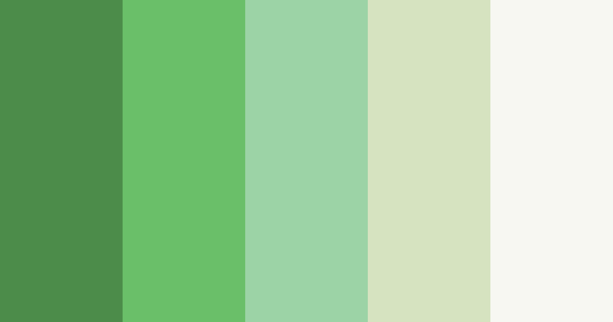 Letter G Color Palette