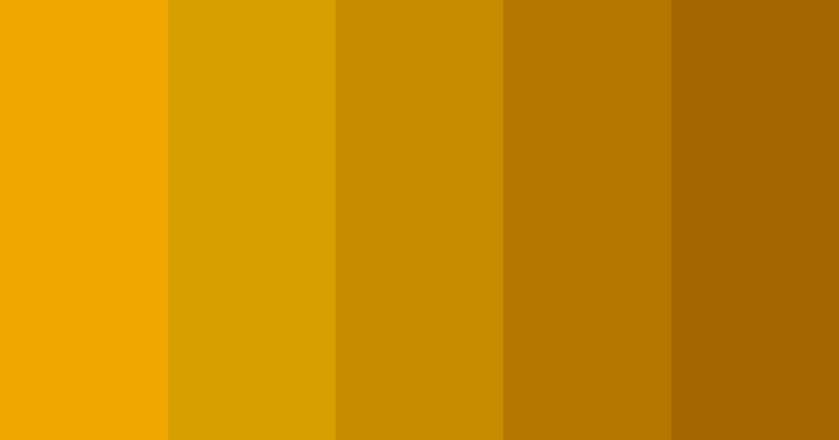 Xed Sunshine Color Palette