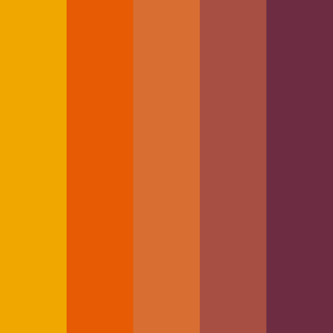 Vibrant Autumn Color Palette