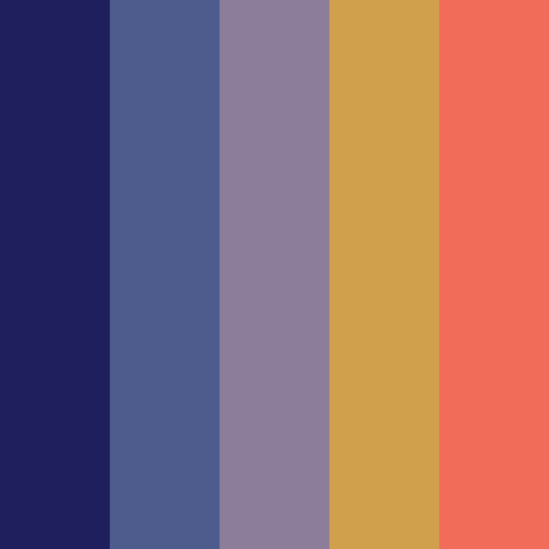 Astro Dandy's World Color Palette