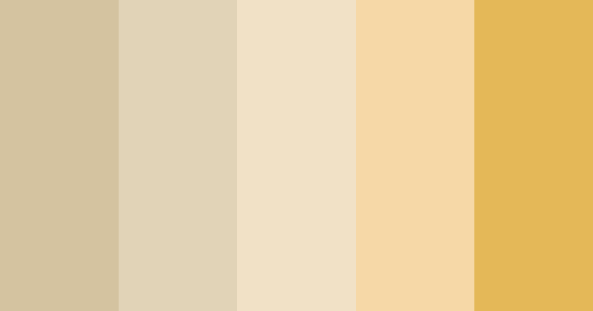 Biscuit Bliss Color Palette
