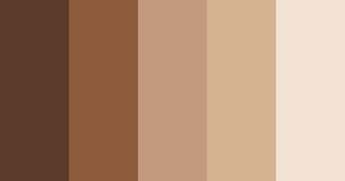 Coffee Color Palette