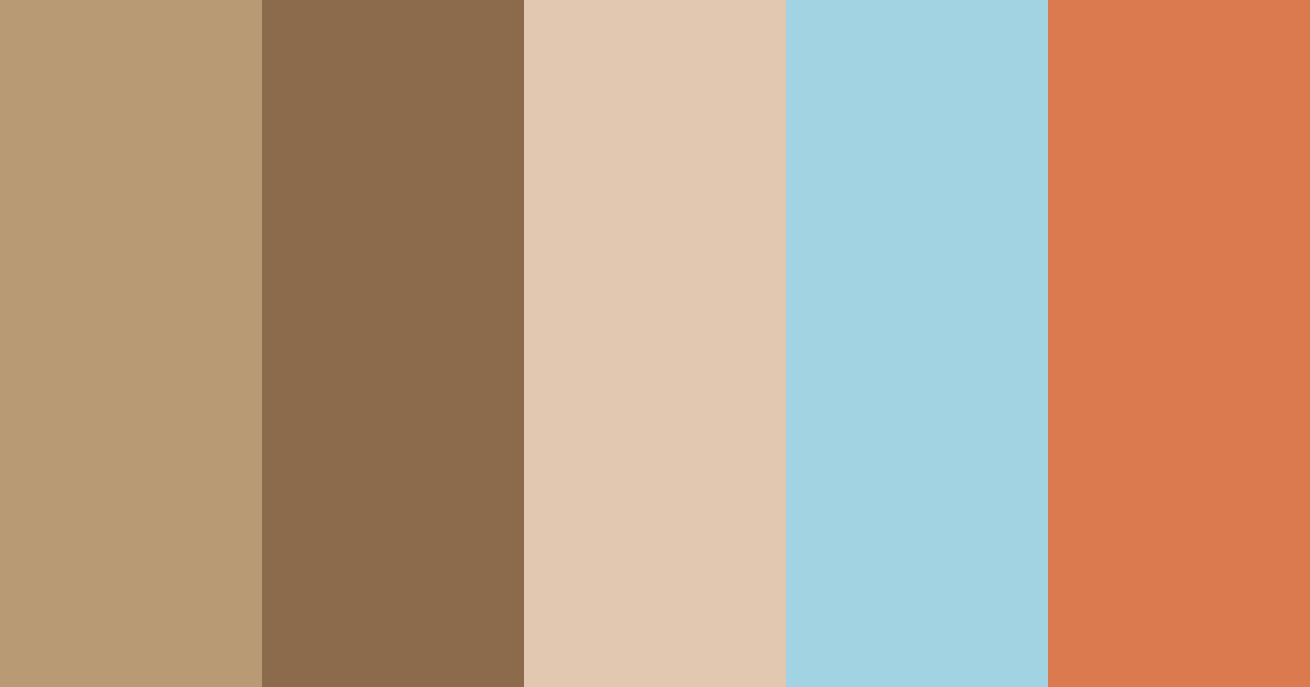 Bookstore Café Color Palette