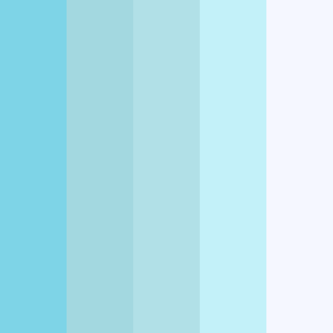 Hatsune Miku Color Palette