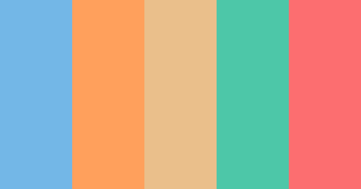 Adventure Time Color Palette